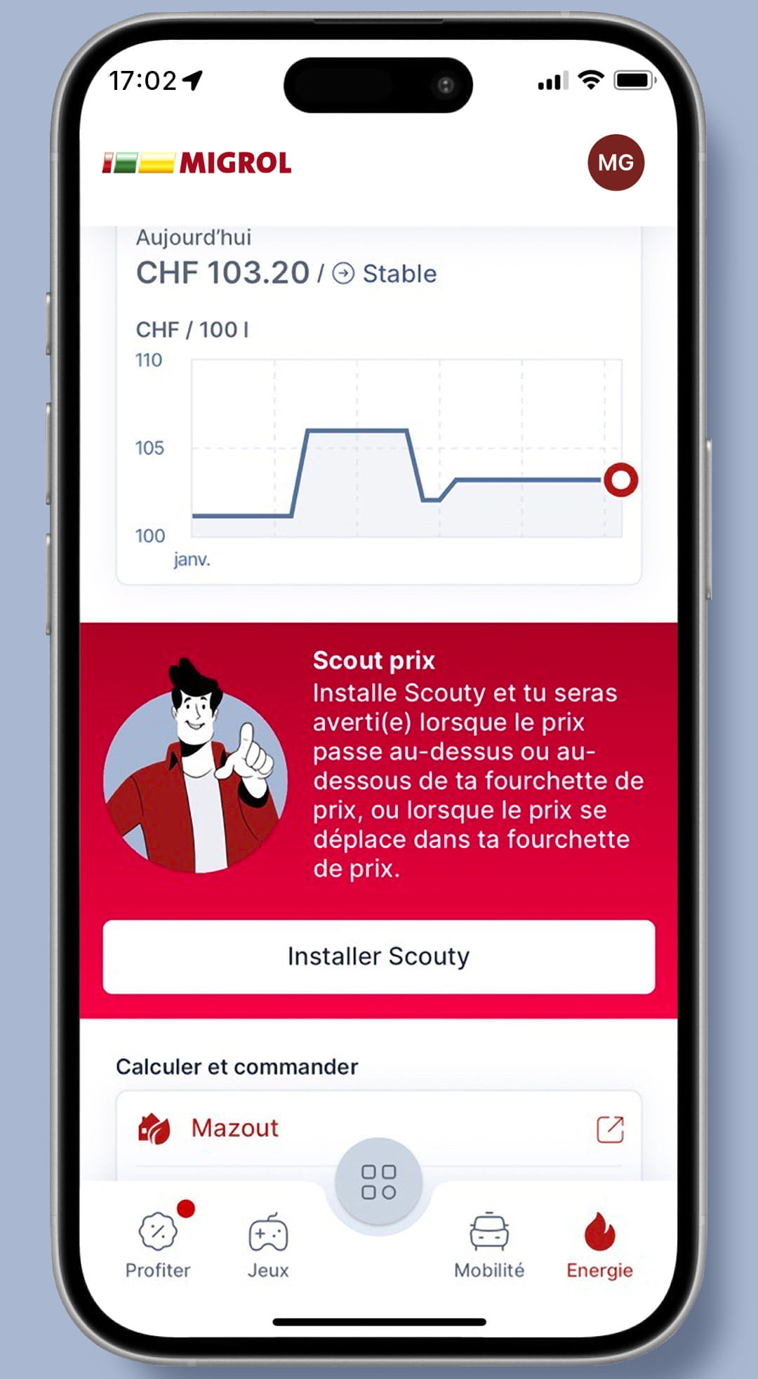 App de Migrol | Télécharger et profiter | Migrol SA
