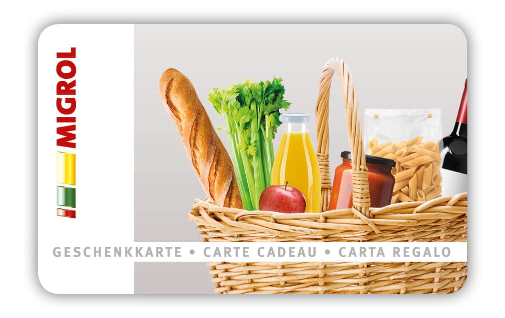 Migrol Geschenkkarte | Das perfekte Geschenk | Migrol AG